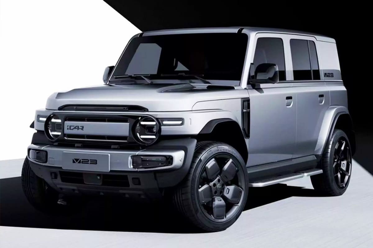 "또 너네야?" 중국 체리자동차 전기 SUV 'iCar V23' 디자인 표절 논란