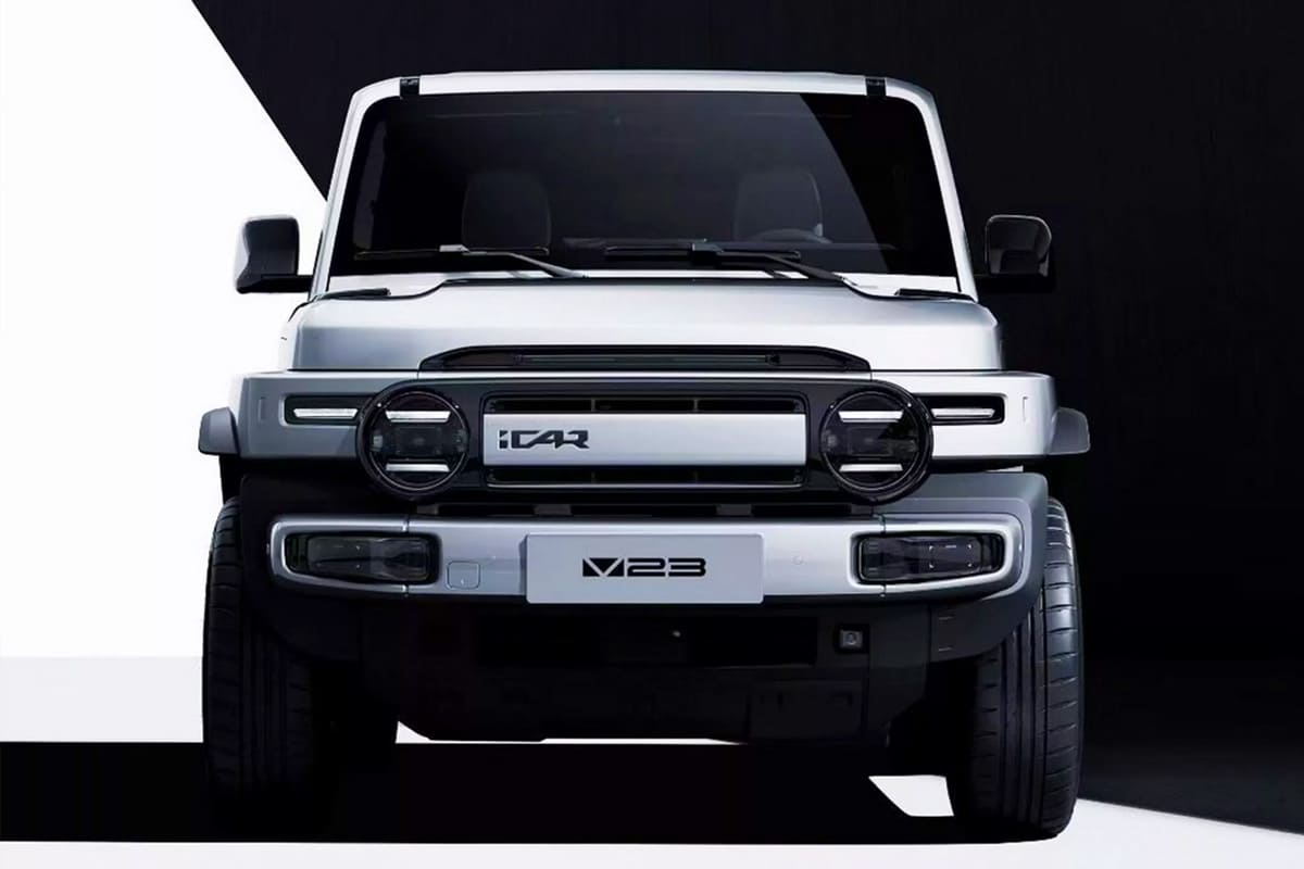 "또 너네야?" 중국 체리자동차 전기 SUV 'iCar V23' 디자인 표절 논란