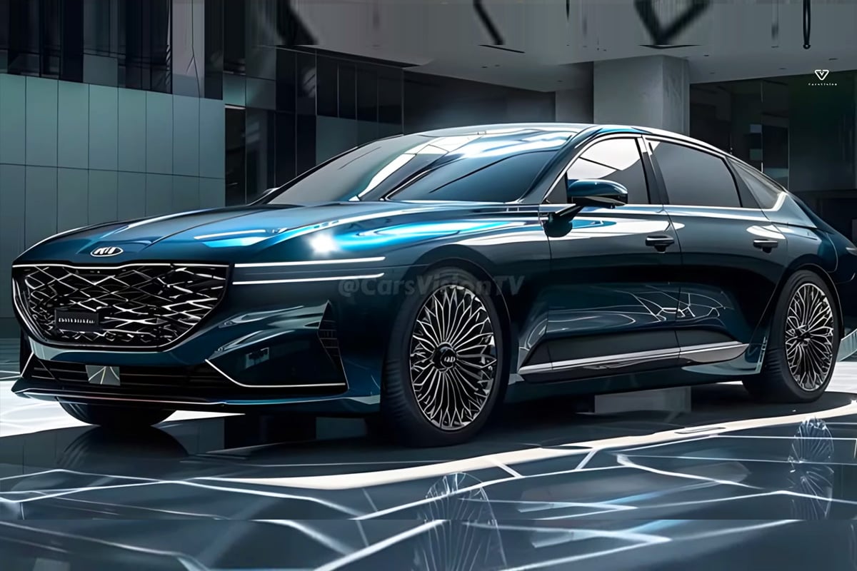 "제네시스 G80 뛰어넘나" 기아 K9, 디자인 업그레이드된 상상도 등장