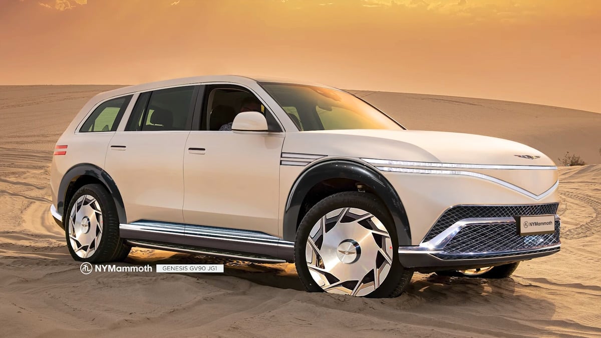 "한번에 1,200km를 간다고?"... 마침내 포착된 제네시스 GV90, 이렇게 나옵니다