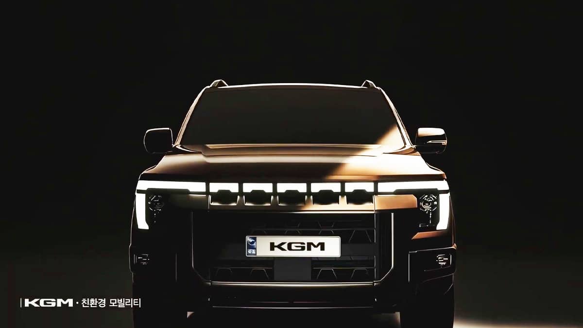 "디자인 진짜 미쳤다"... 타스만도 압도당한 차세대 '무쏘 풀체인지' 등장