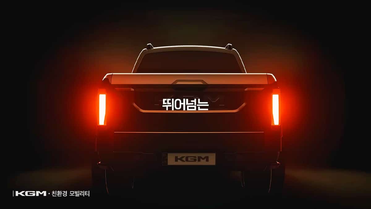 "디자인 진짜 미쳤다"... 타스만도 압도당한 차세대 '무쏘 풀체인지' 등장